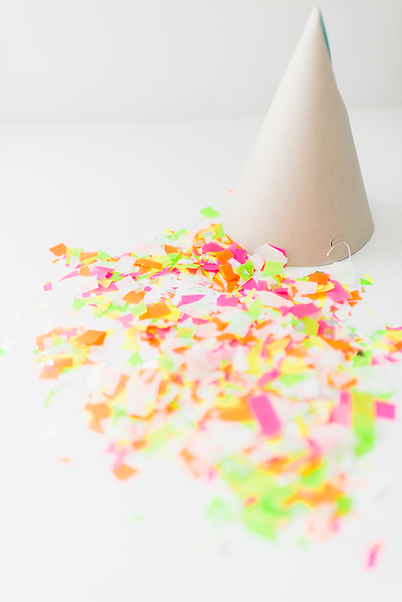 Diy confetti party hats - Sideshow Press